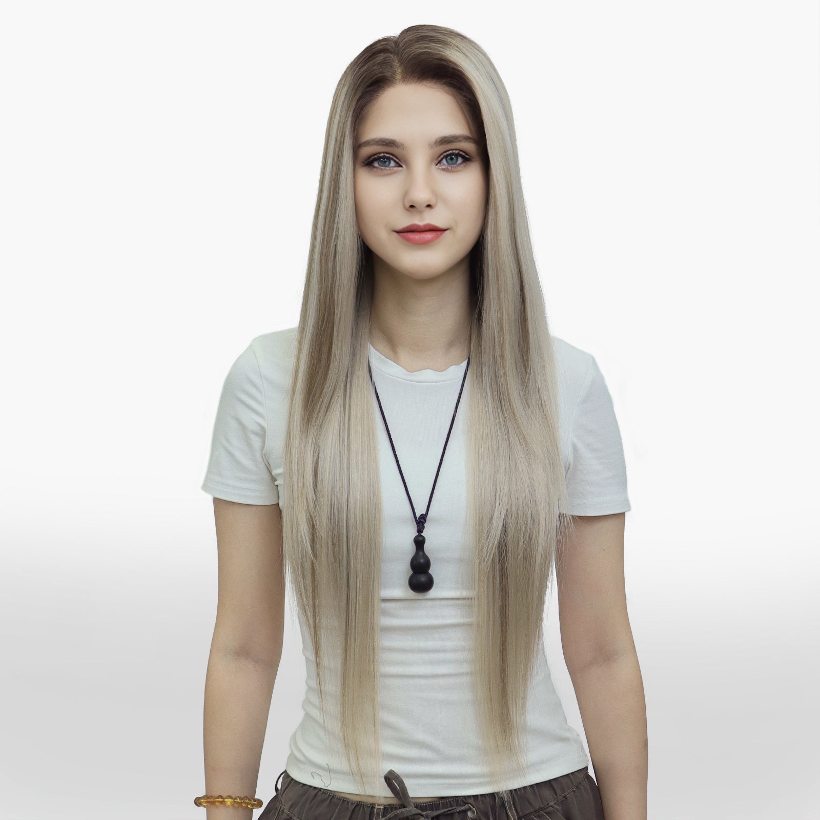 ON-SALE ALEXA Pre-Cut 9*6 lace front wig Glueless futura Fiber lace Wi – Imstylewigs