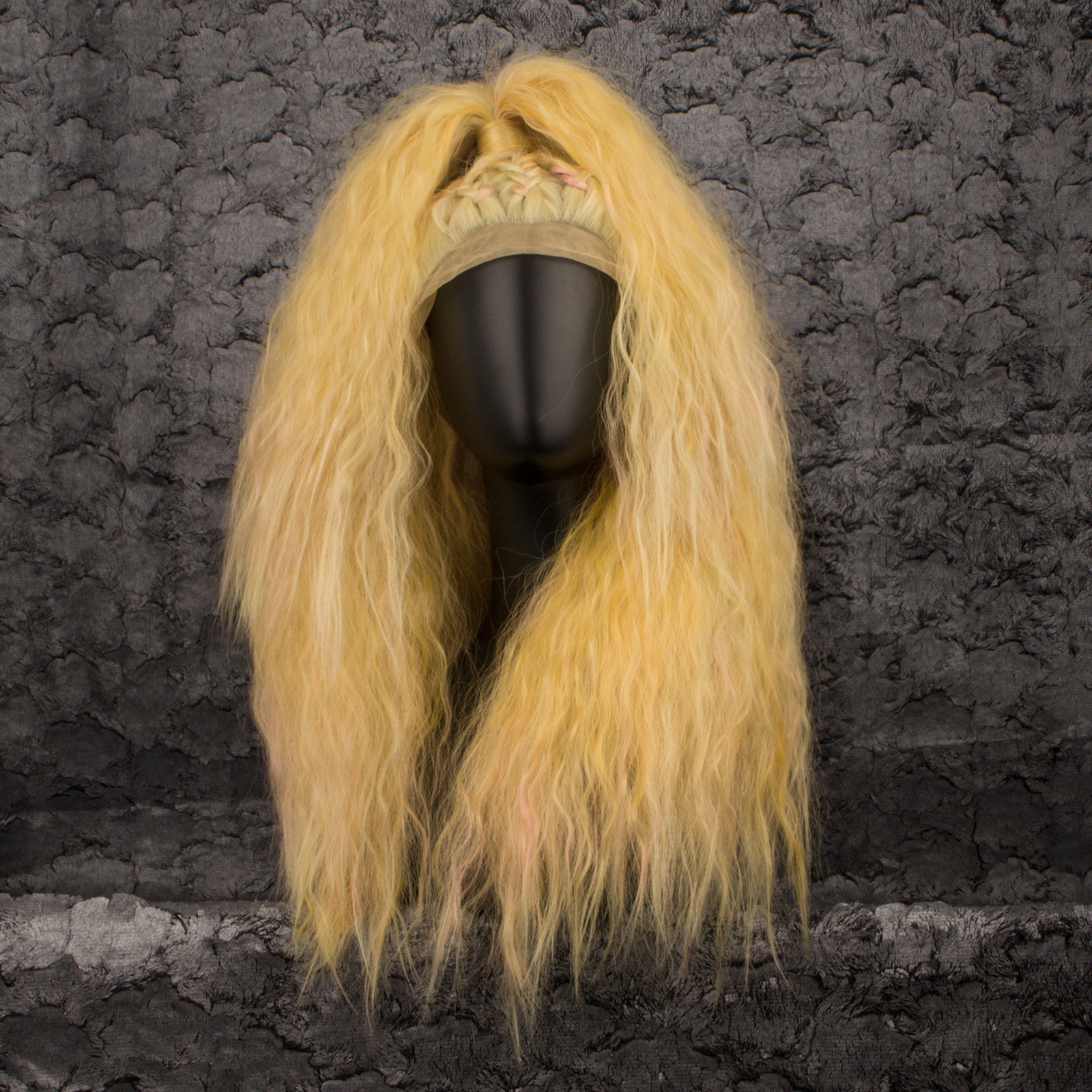 Disco Yellow Curly Drag Queen Styled Wig – Imstylewigs